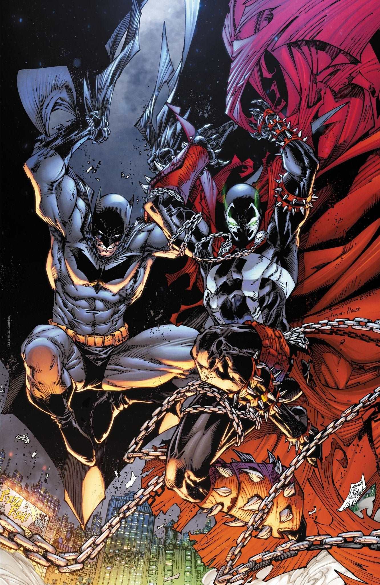 BATMAN SPAWN #1 (ONE SHOT) CVR M INC 1:50 BRETT BOOTH VAR - The Comic Construct – Bantha Comics ...